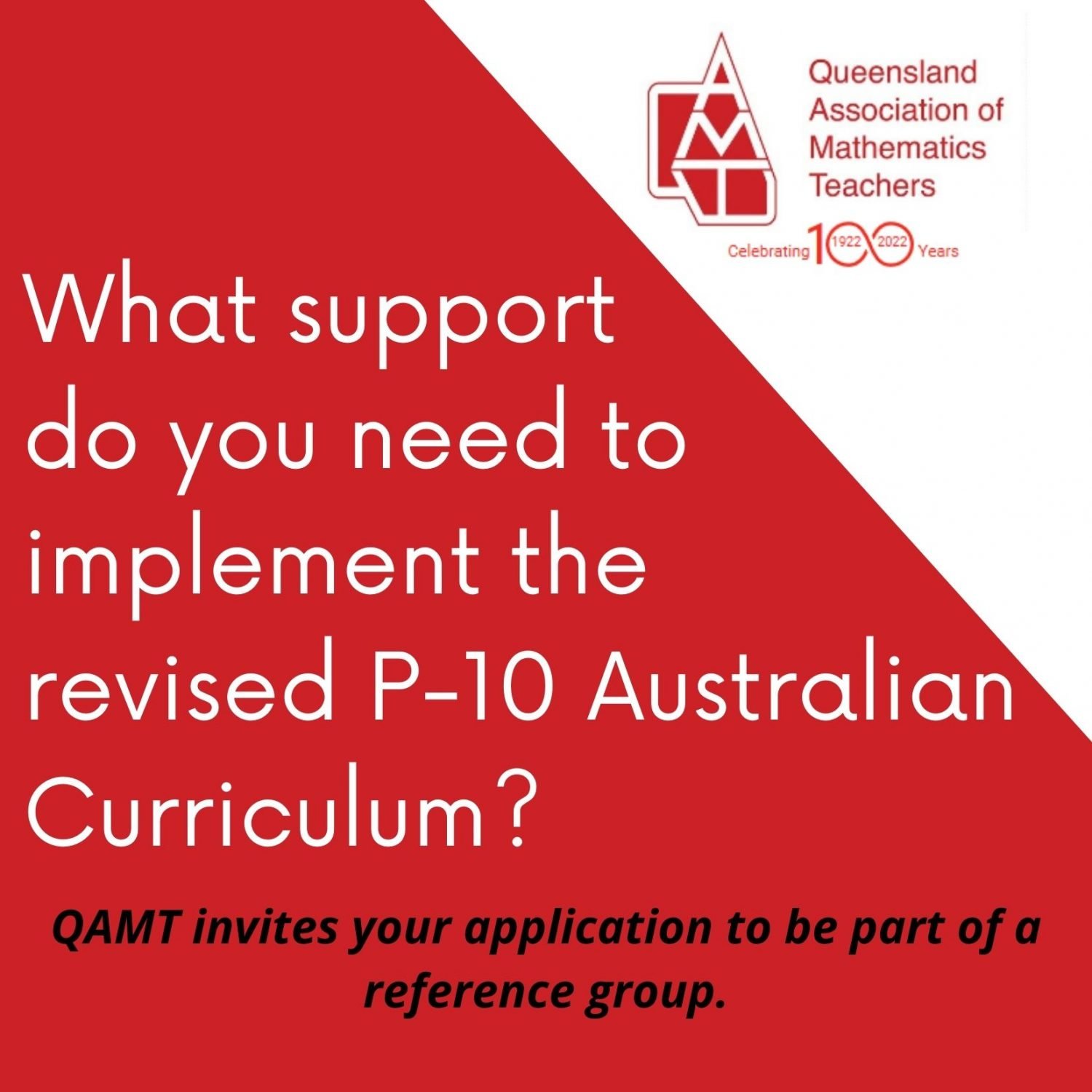 QAMT – Queensland Association of Mathematics Teachers
